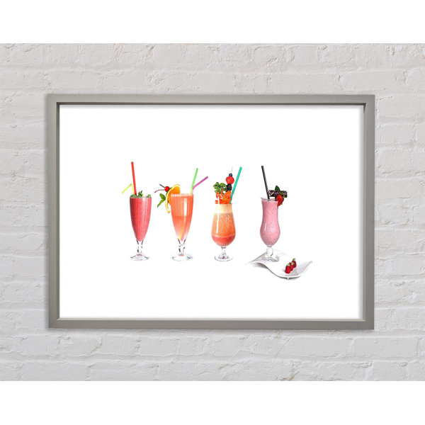 Ebern Designs Sommer Cocktails Drucken Wayfairde